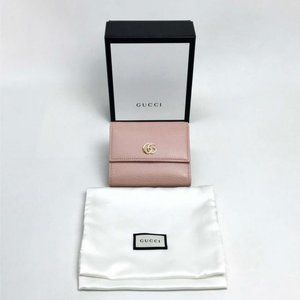 Gucci | Bags | Gucci French Wallet In Pink Leather New In Box | Poshmark